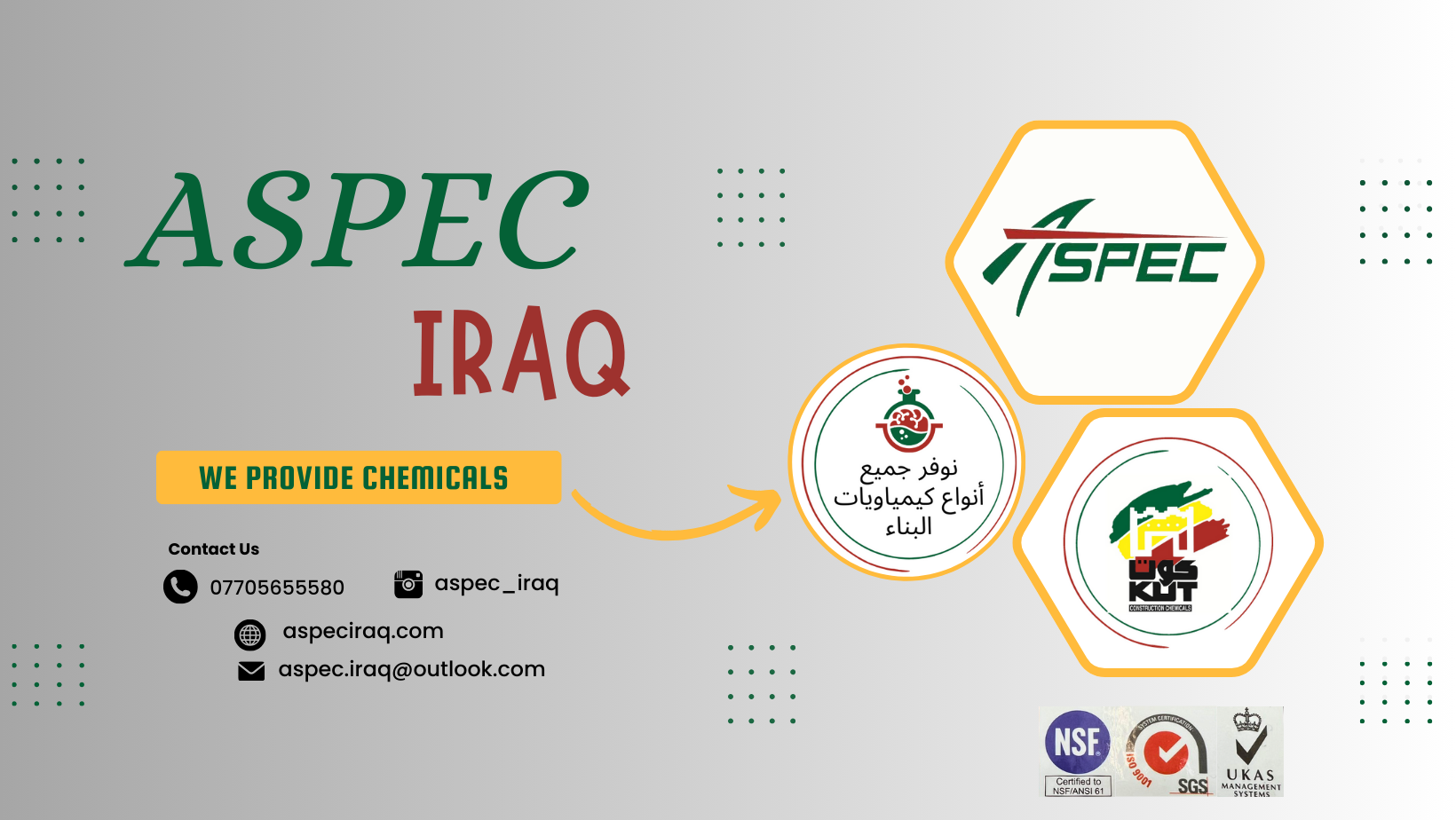 ASPEC IRAQ – The official website of ASPEC IRAQ specializes in: all ...